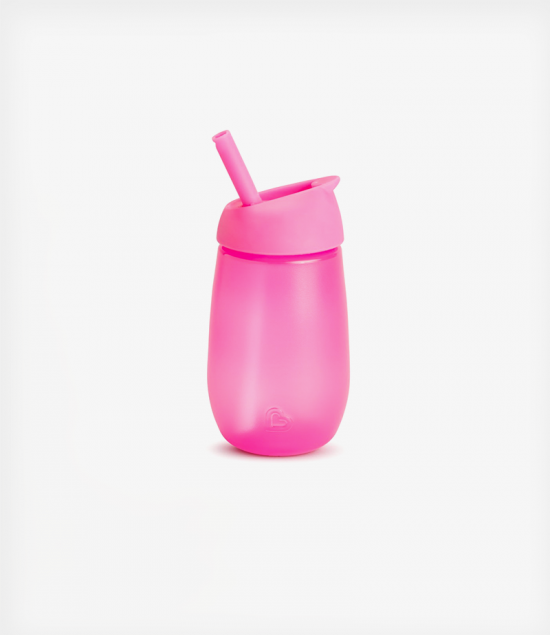 Munchkin Simple Clean Straw Cup Pink | Tiny Toes