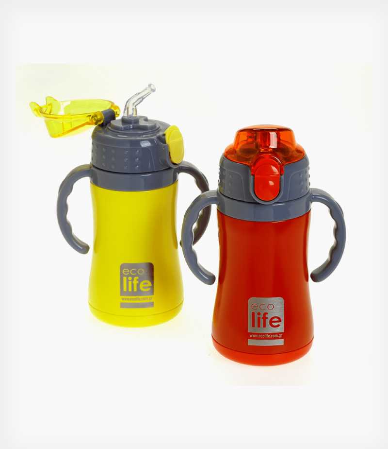 Ecolife Kids Thermos Yellow 300ml | Tiny Toes
