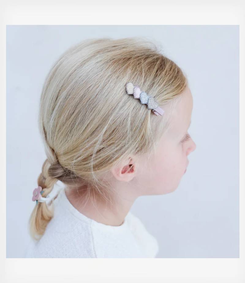 Mimi & Lula Σετ 2 τμχ. Κλιπ Μαλλιών Layered Heart | Tiny Toes